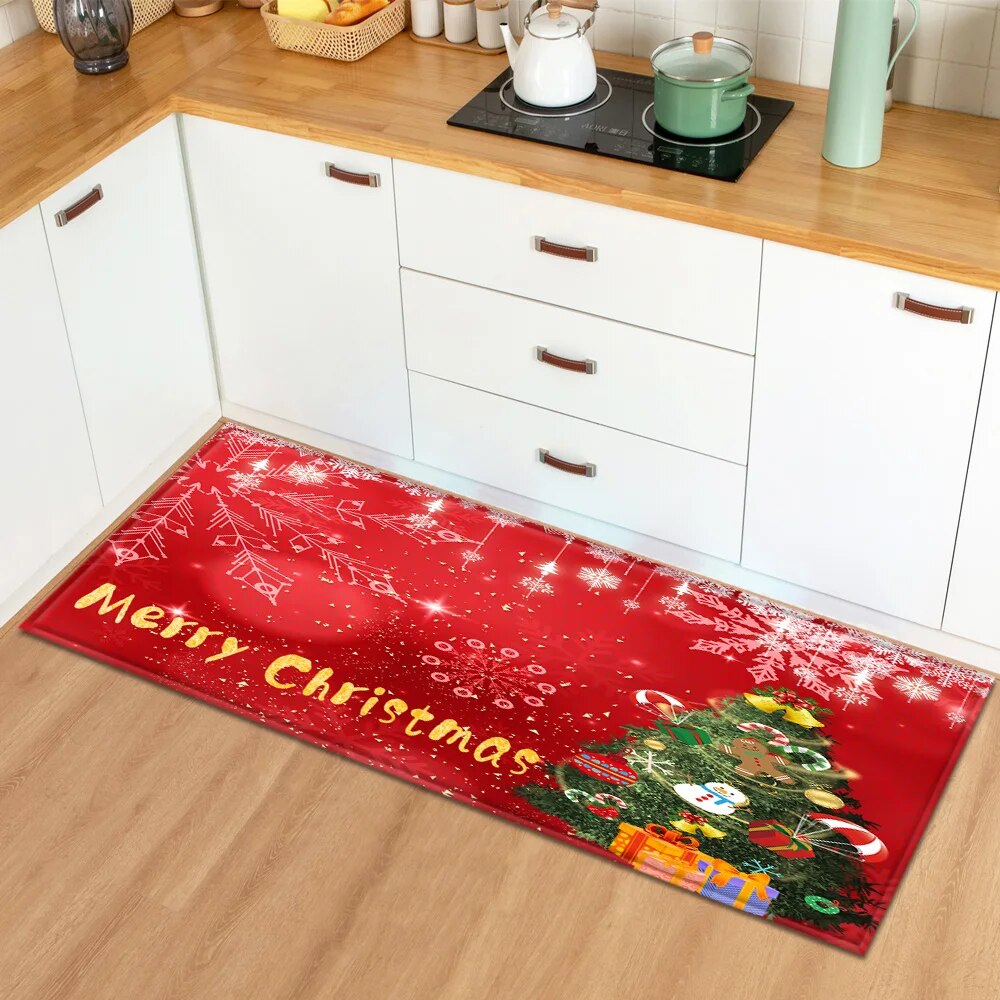 Christmas Kitch Mat Home Entrance Doormat Bedroom Childr Living Room ...