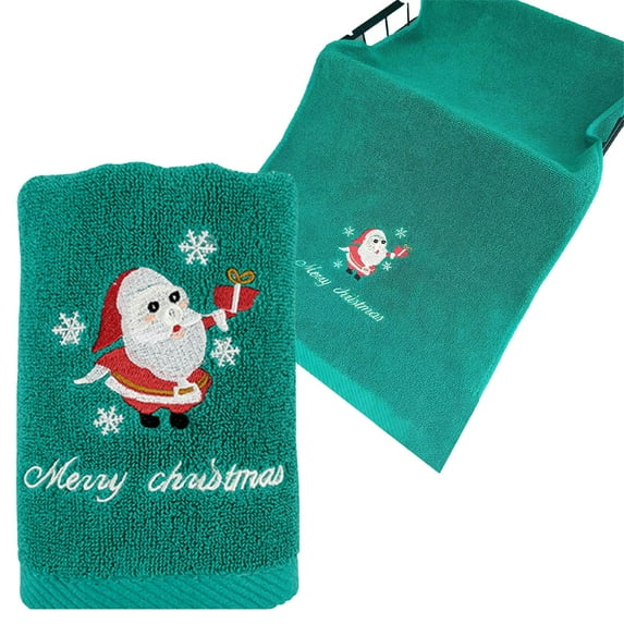 Christmas Kitchen Towels Christmas Decorative Hand Towels Soft And ...