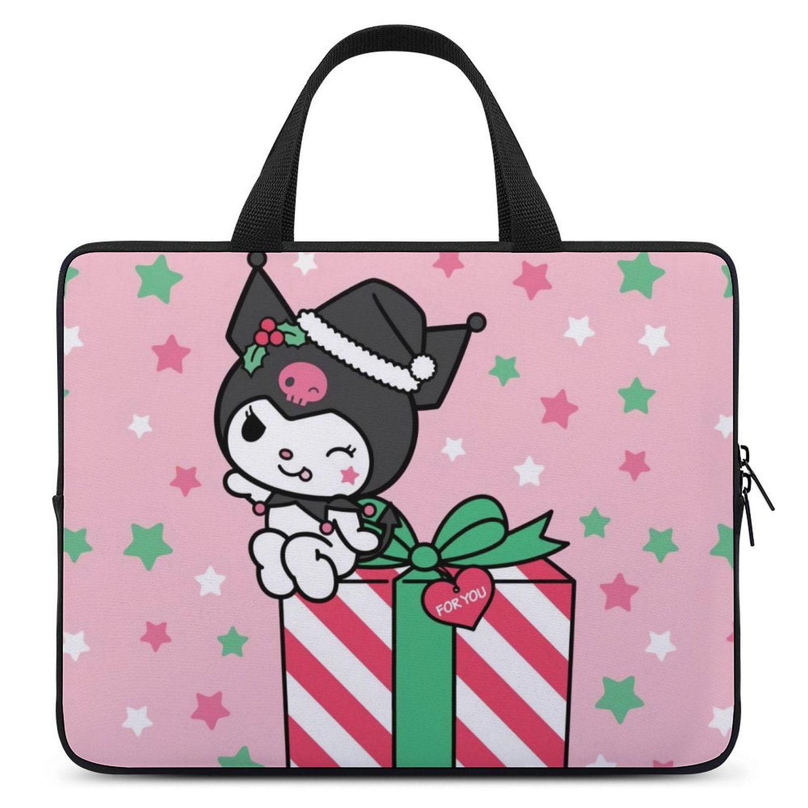 Christmas Kuromi 17 Inch Laptop Bag,Expandable Computer Bag Laptop ...