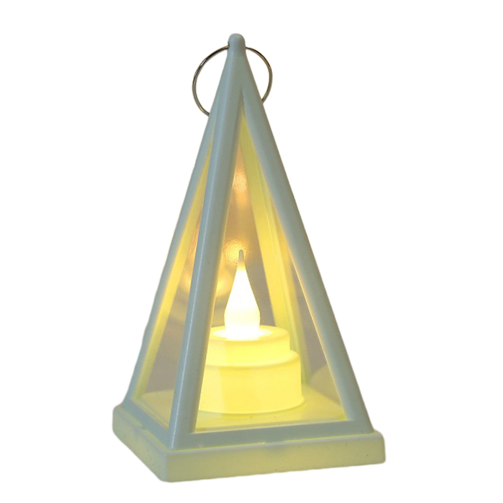 Christmas LED Candle Lights Battery Operated Hanging Retro Lantern ...
