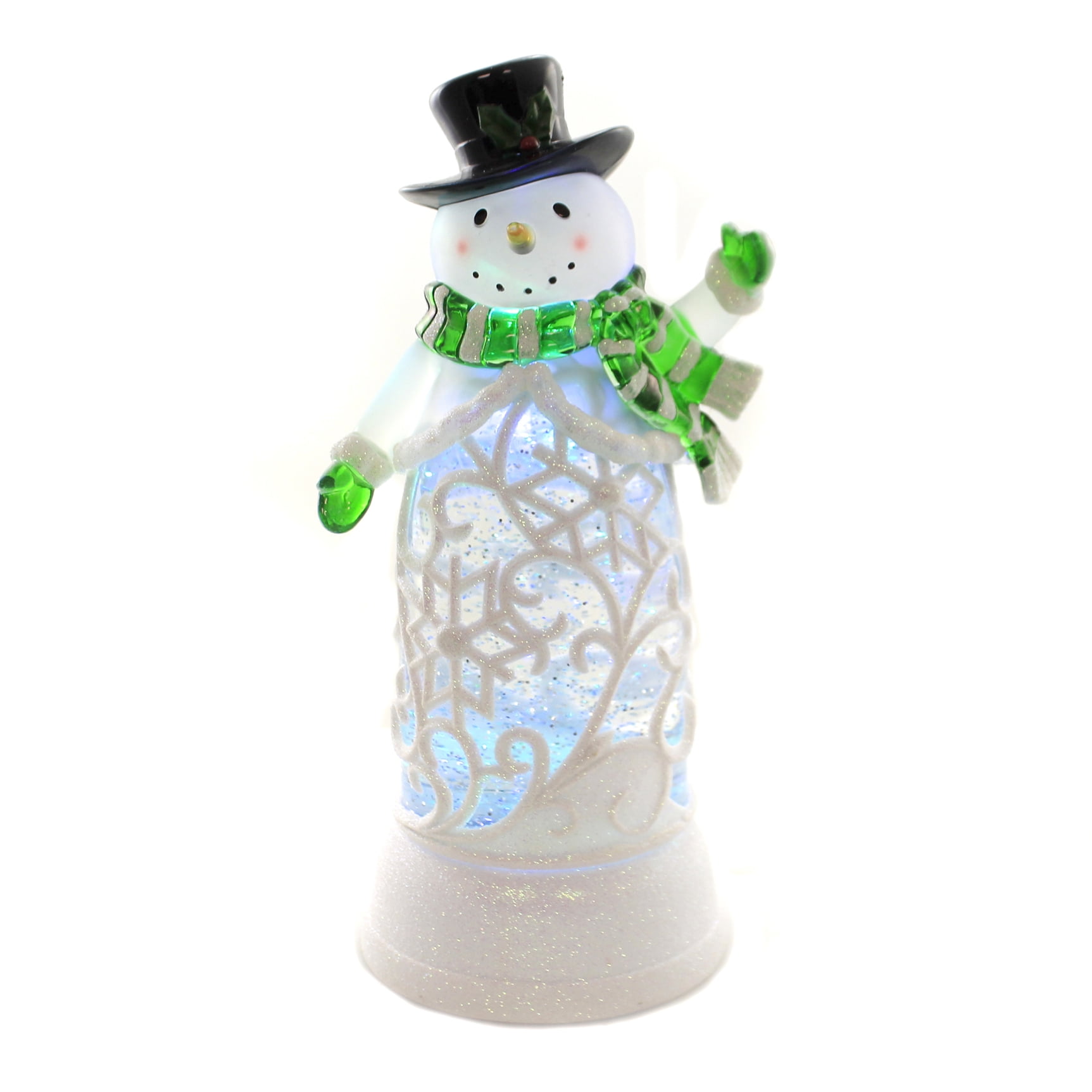 Christmas Led Santa/Snowman Plastic Color Changing 130344 Snowman ...