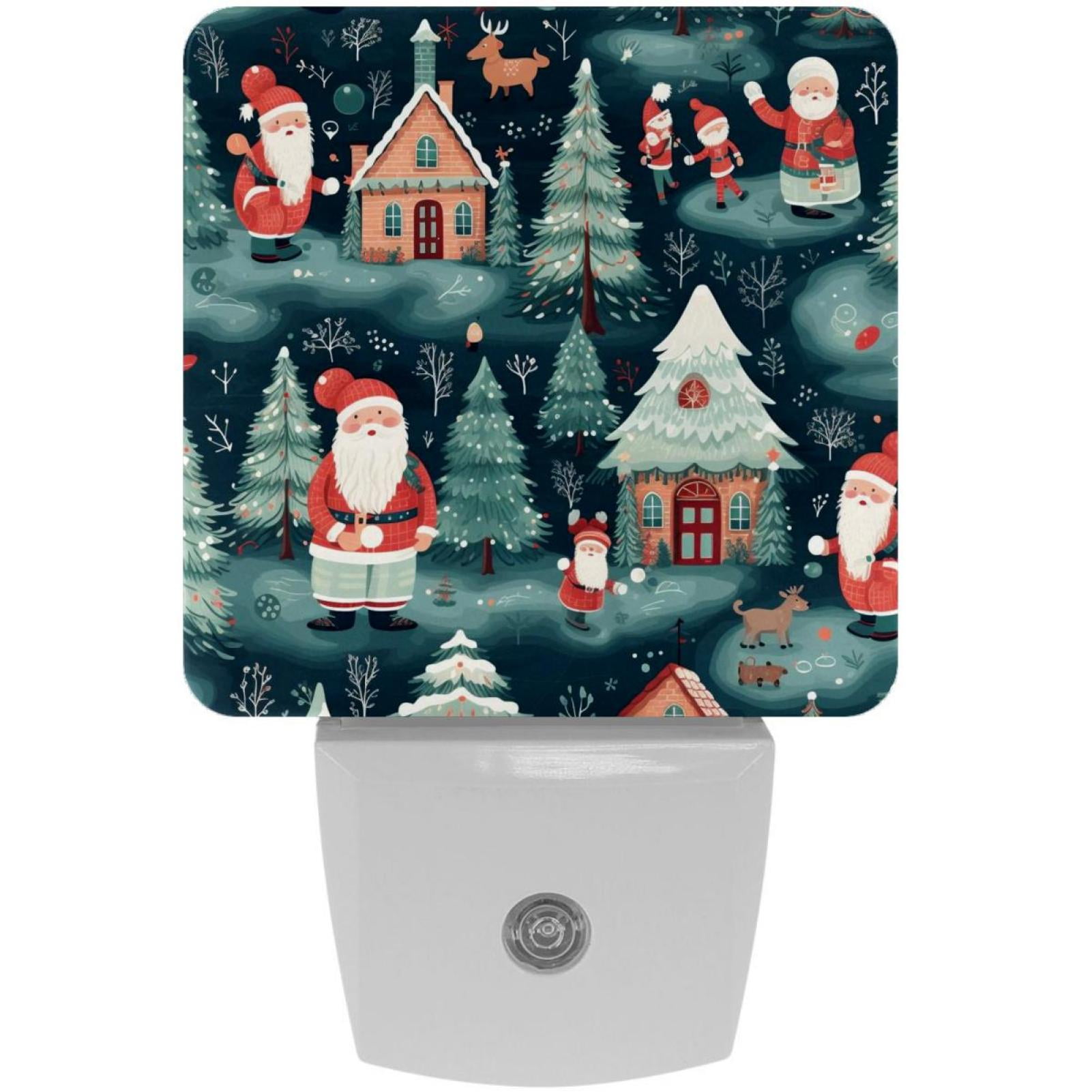 Christmas LED Square Night Lights - Stylish and Functional Nightlight ...