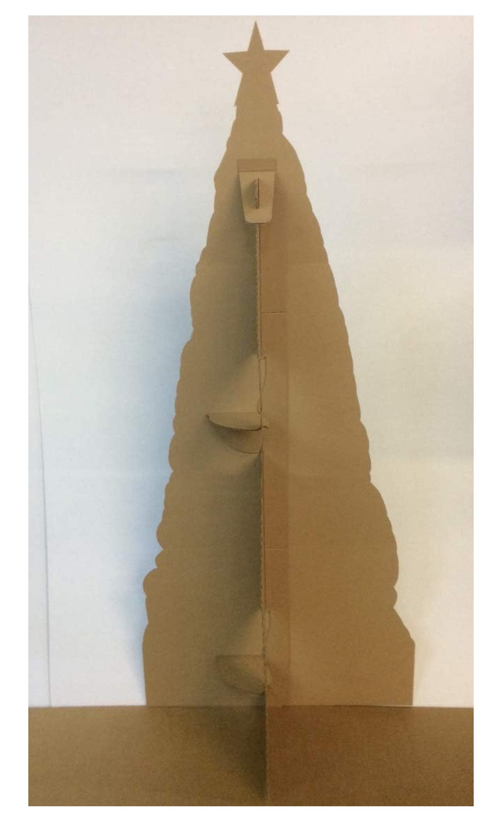 Christmas Life Size Cardboard Cut Stand up (Tree) - Walmart.com