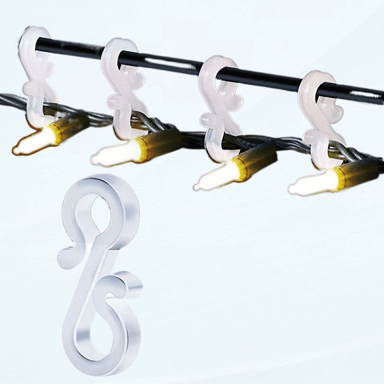 Rope Light Gutter Clips Ropelight Gutter Hooks 50pk – LookSharpStore