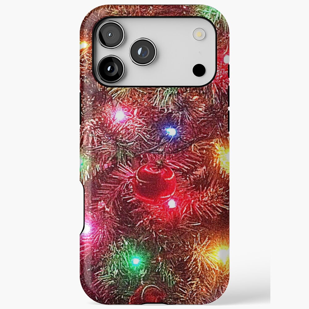 Christmas Light Colorful Art Case for iPhone 11 12 13 14 15 16 17 Pro ...