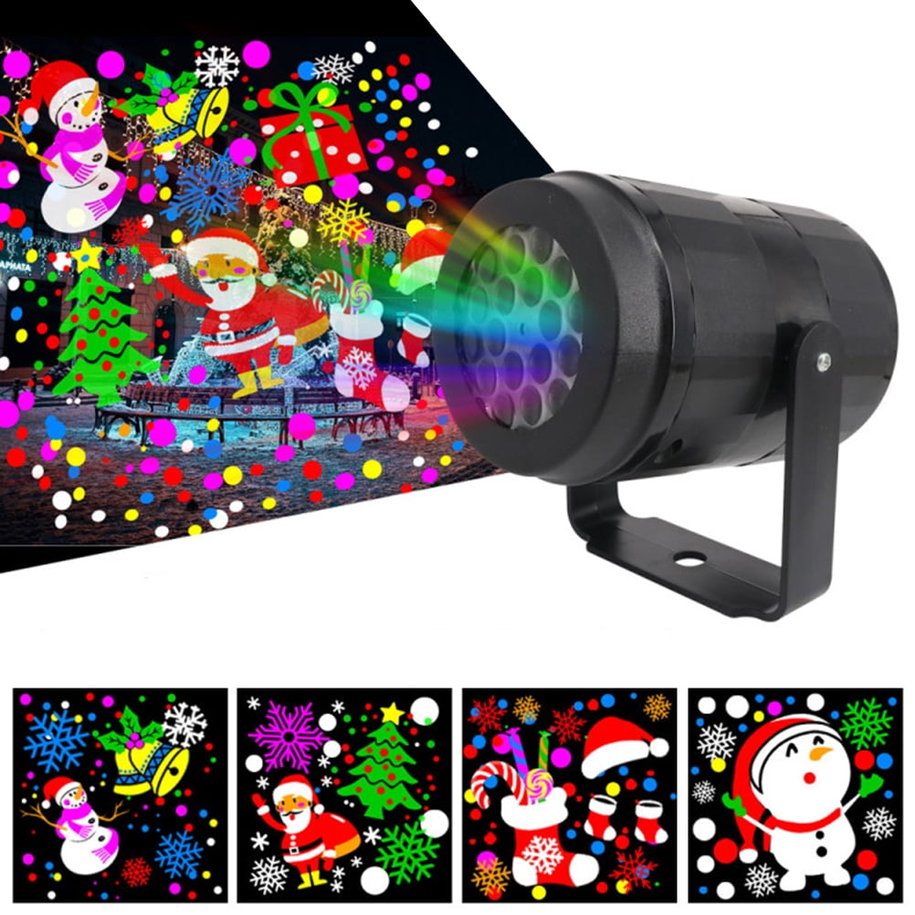Christmas Light Projector with 16 Pattern Slide LED Projection Lamp for ...