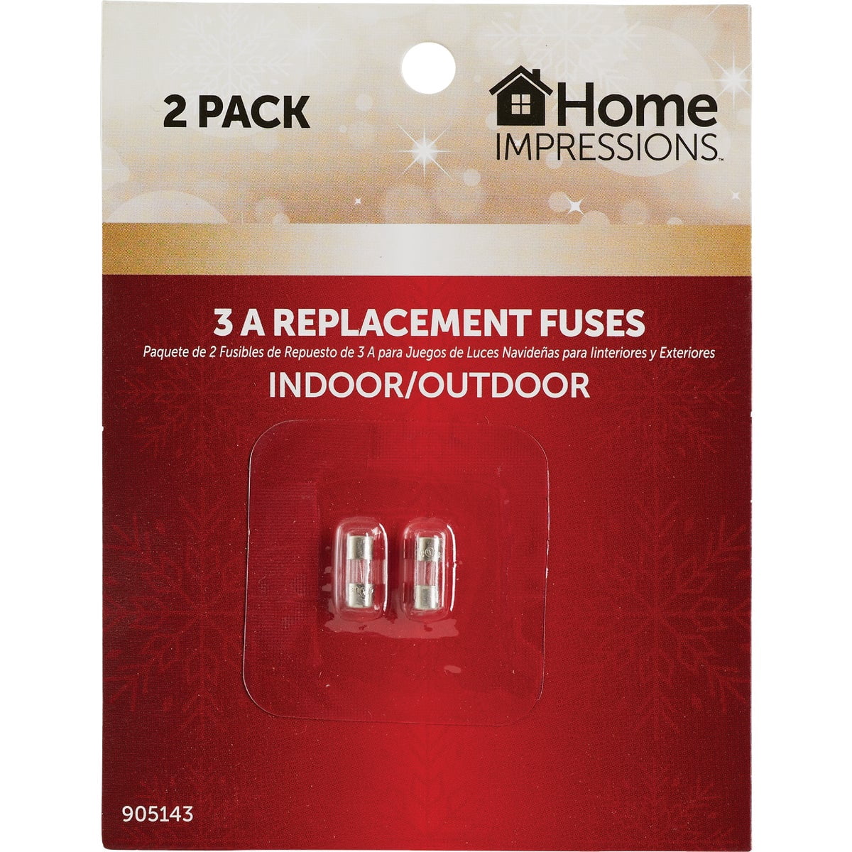 G&P Christmas Light Fuse Set - 3 Amps - Clear, Multicolor - Walmart.com