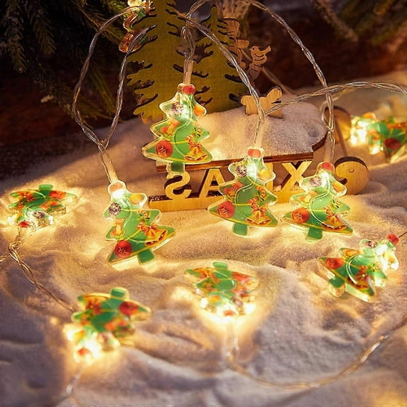 Christmas Light String, 6M 40 LED ChristmasDecoration Lights, Battery ...
