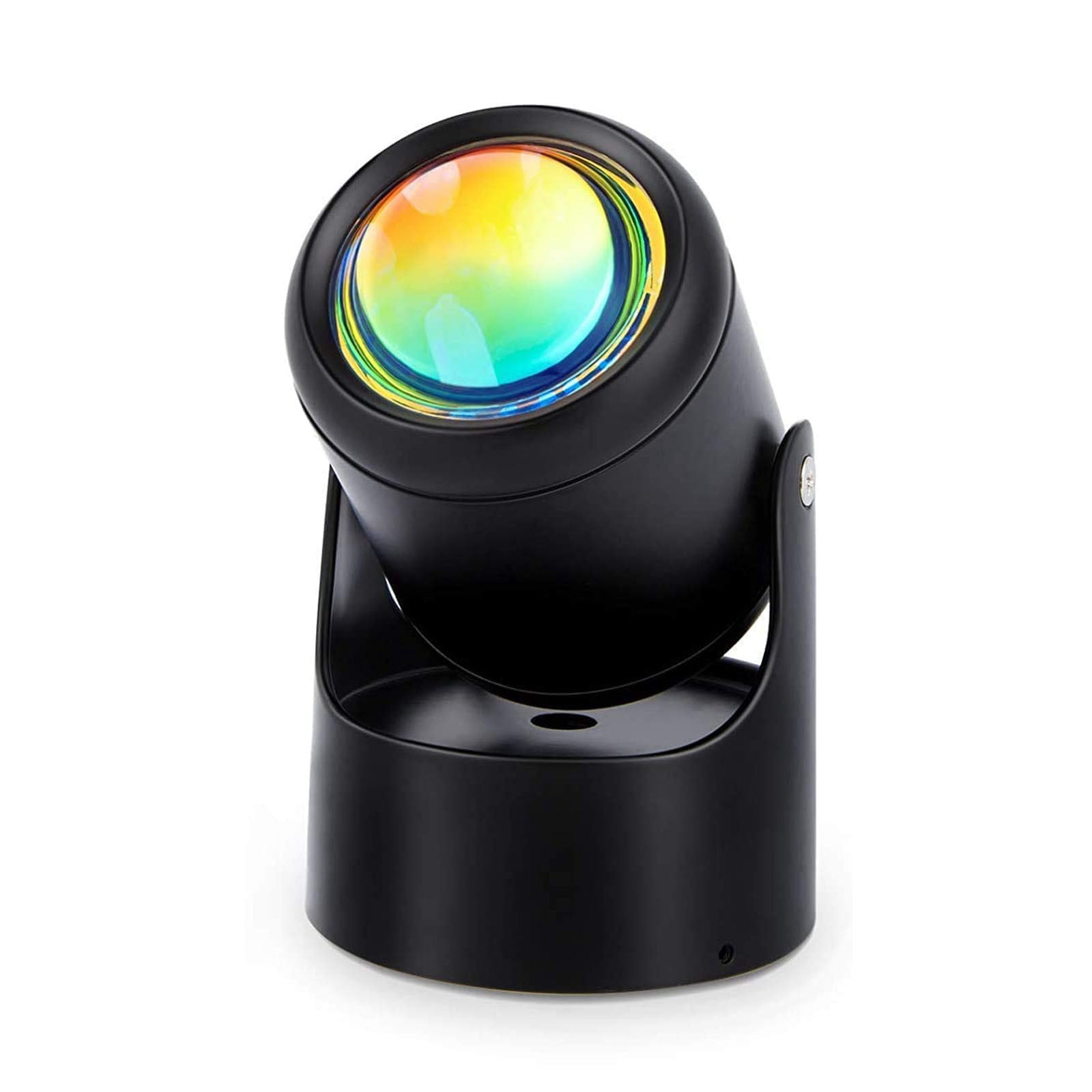 Christmas Light String Bulb Sunset Projection Lamp USB Night Light Wall ...