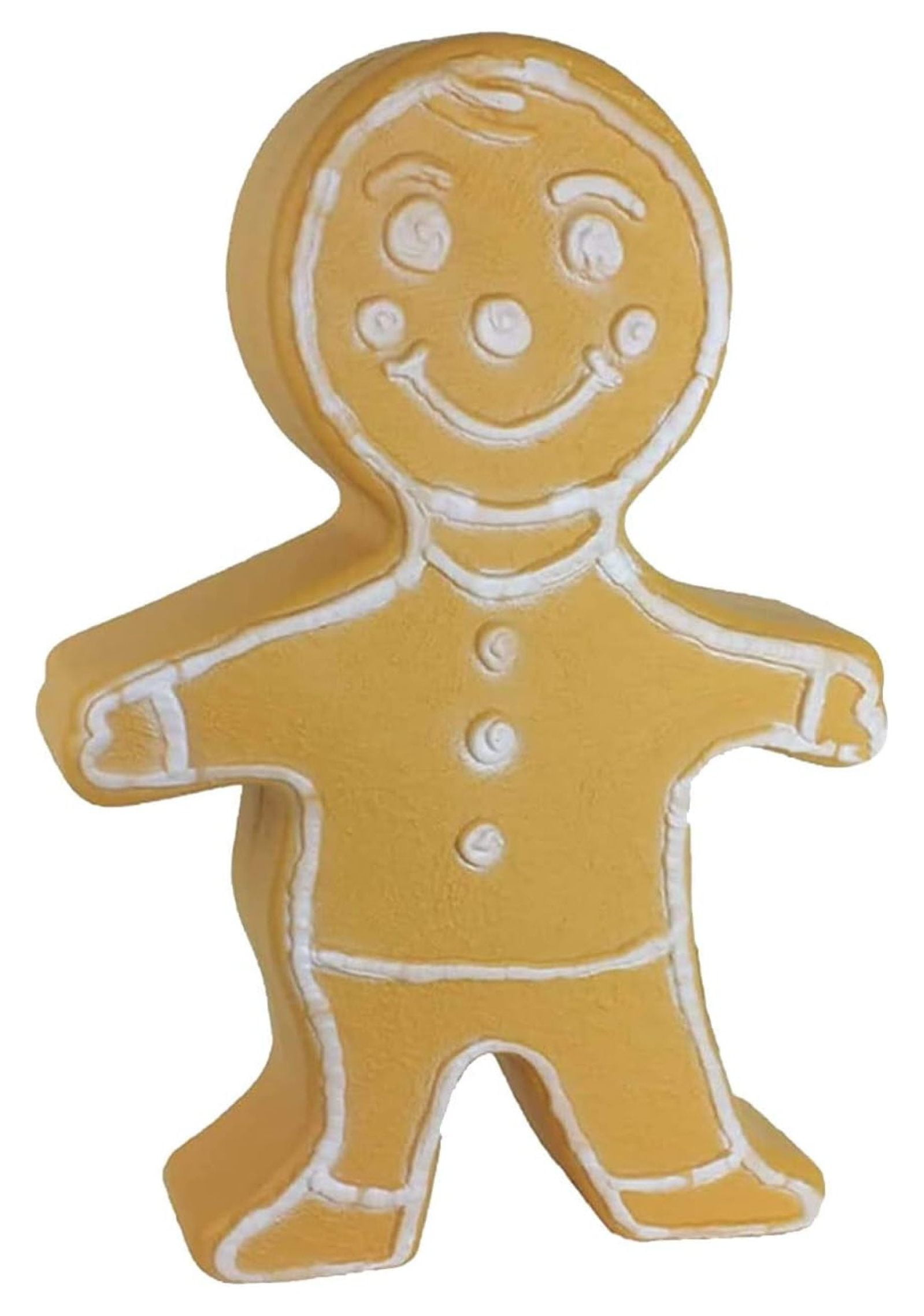 Christmas Light-Up Gingerbread Figure - Double Sided Blow Mold Plastic ...