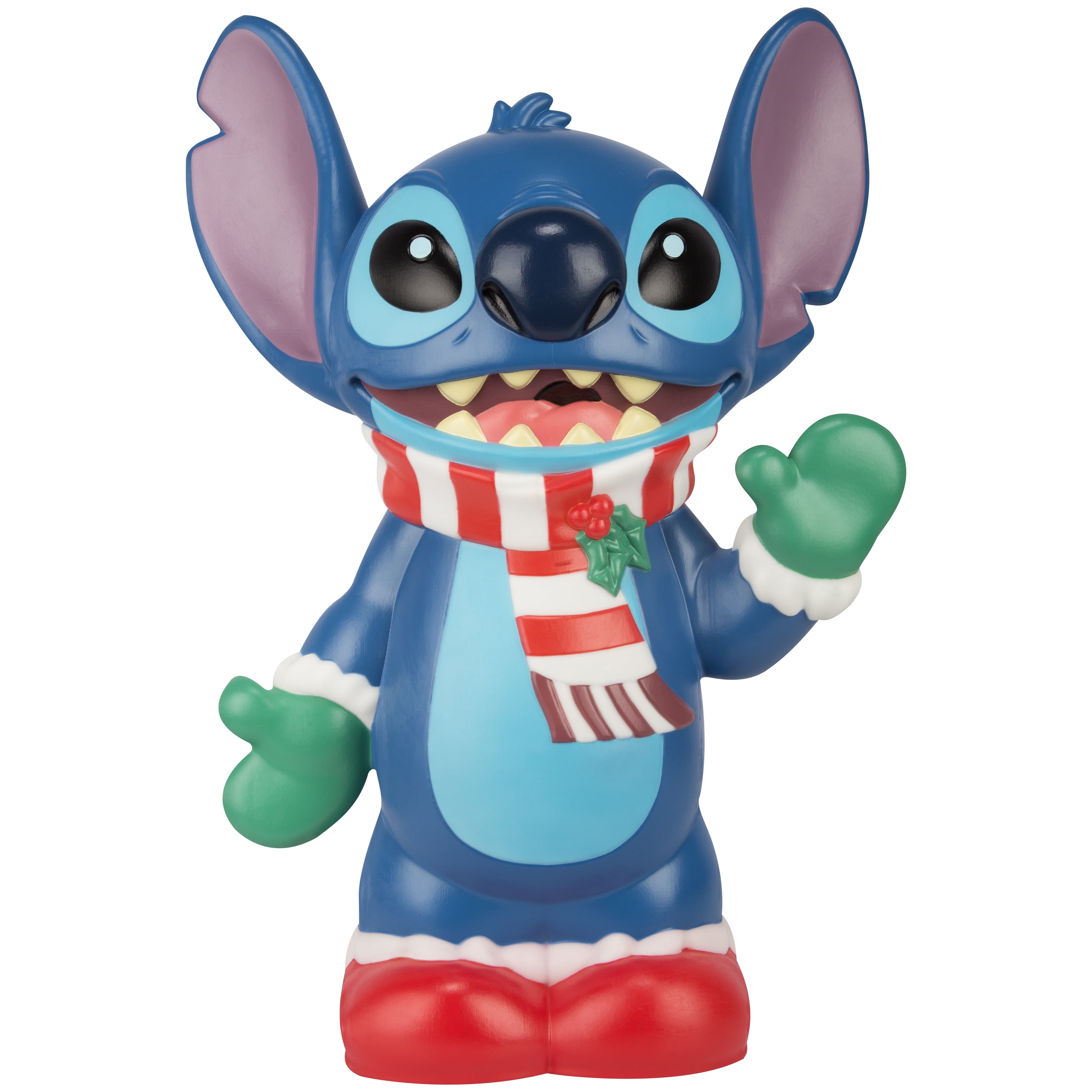 Christmas Lighted Blow Mold Outdoor Decor Stitch Disney, 22 in ...
