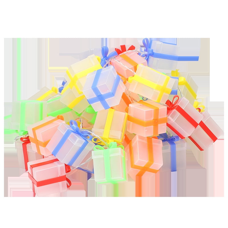 Christmas Lights, 3M 20 LEDs Multi Colored Gift Boxes String Lights ...