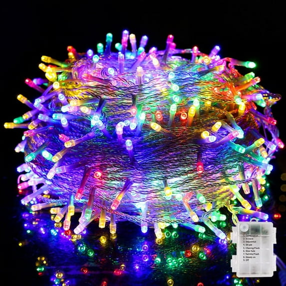 Christmas Lights, 3M 20LED Battery Operated Fairy String Lights for ...