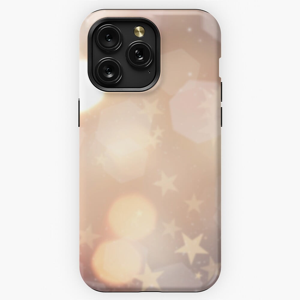 Christmas Lights And Stars Pattern iPhone Case 17 through 11 Pro Max ...