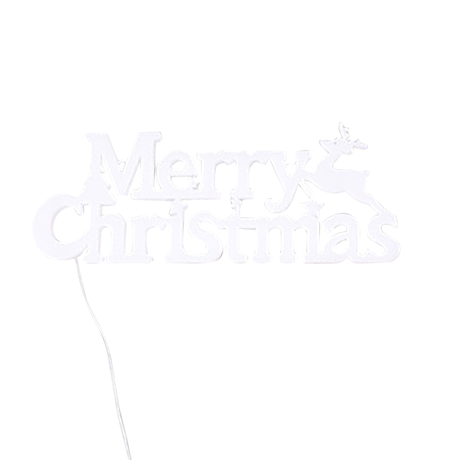 Christmas Lights Big Bulbs Outdoor Merry Christmas Modeling Christmas LED Letter Decoration ...