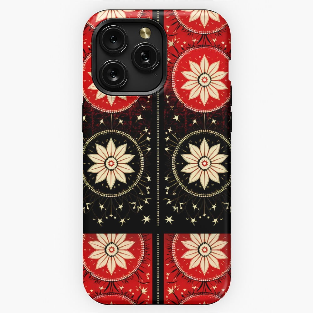 Christmas Lights Enchantment Festive Pattern iPhone Case 17 through 11 ...