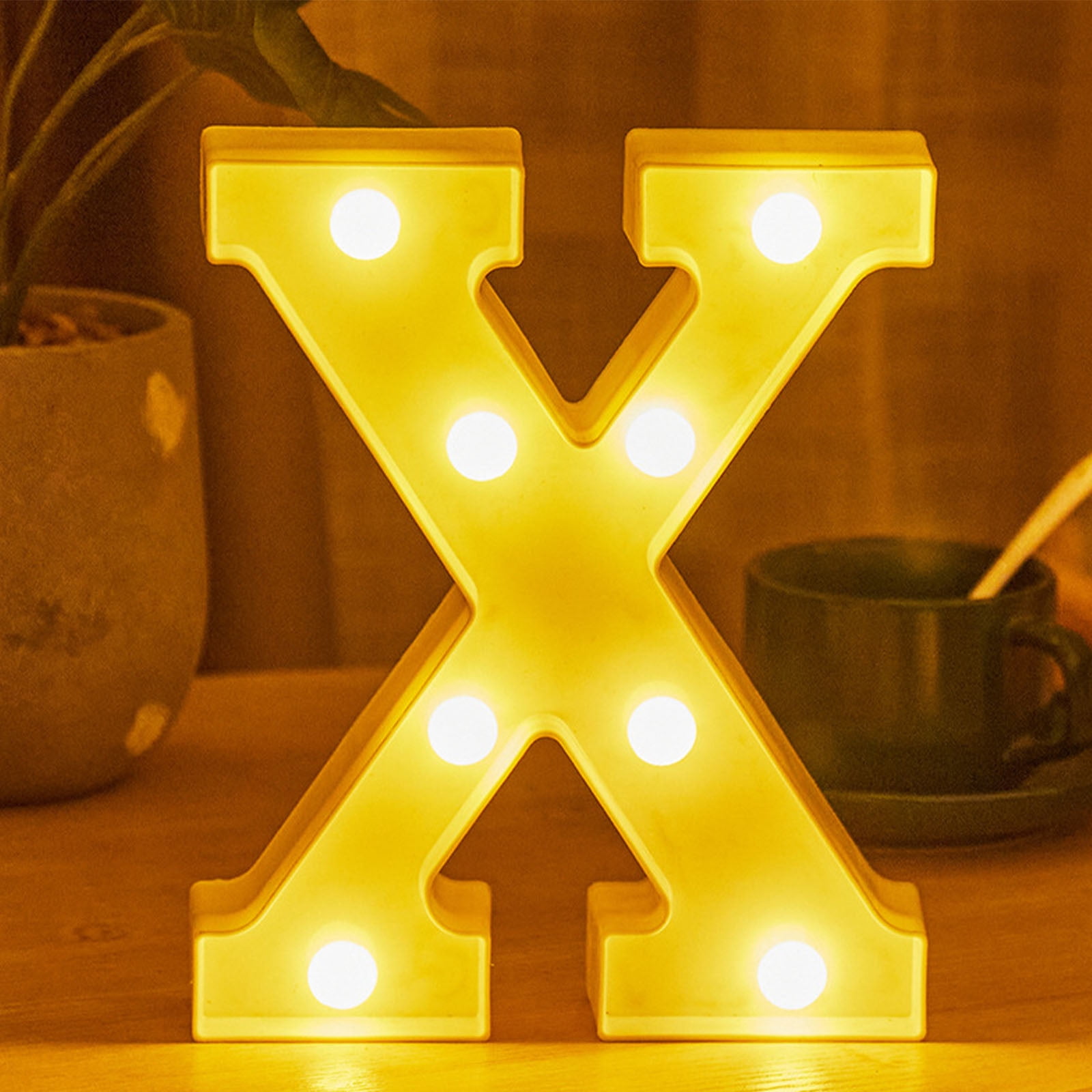 RXMEKW Christmas Lights Led Letter Light Signs, Illuminate Family ...
