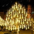 Christmas Lights Outdoor Meteor Shower Rain Lights, 20 Tubes 720 LEDs ...