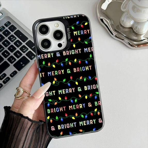 Christmas Lights Phone Case For iPhone 16 15 14 13 12 17 Pro Max ...