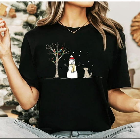 Christmas Lights T-Shirt – Christmas Family Matching Shirt, Cute ...