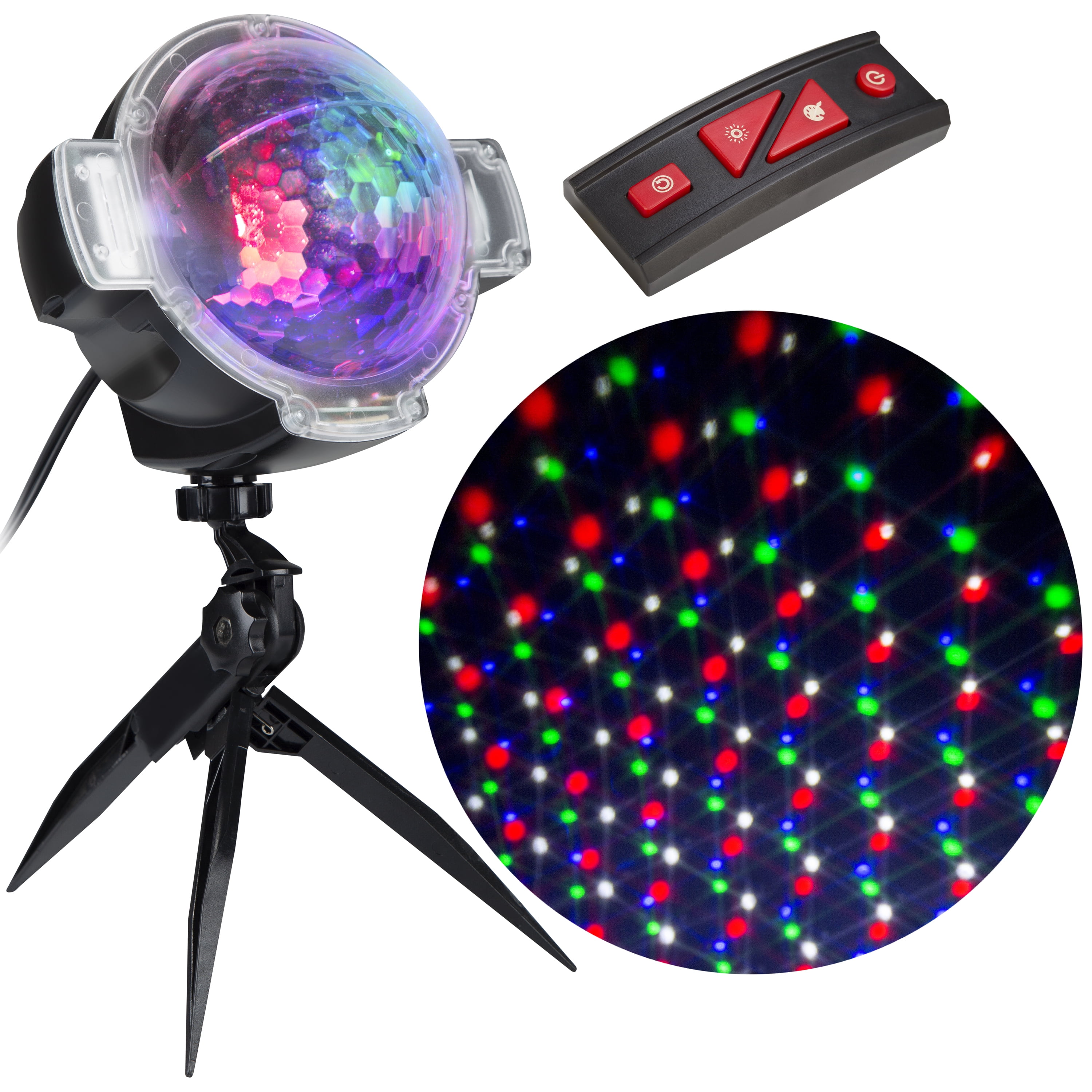 Light Show Christmas Lightshow Projector LED Lights with Remote 122 ...