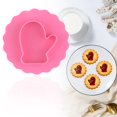 Christmas Linzer Cookie Cutter, 1.98 inch Sandwich Jam Cookie Mold, Non ...