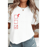 Christmas List Nice Naughty Funny Six Seven Meme Unisex T-Shirt up to ...