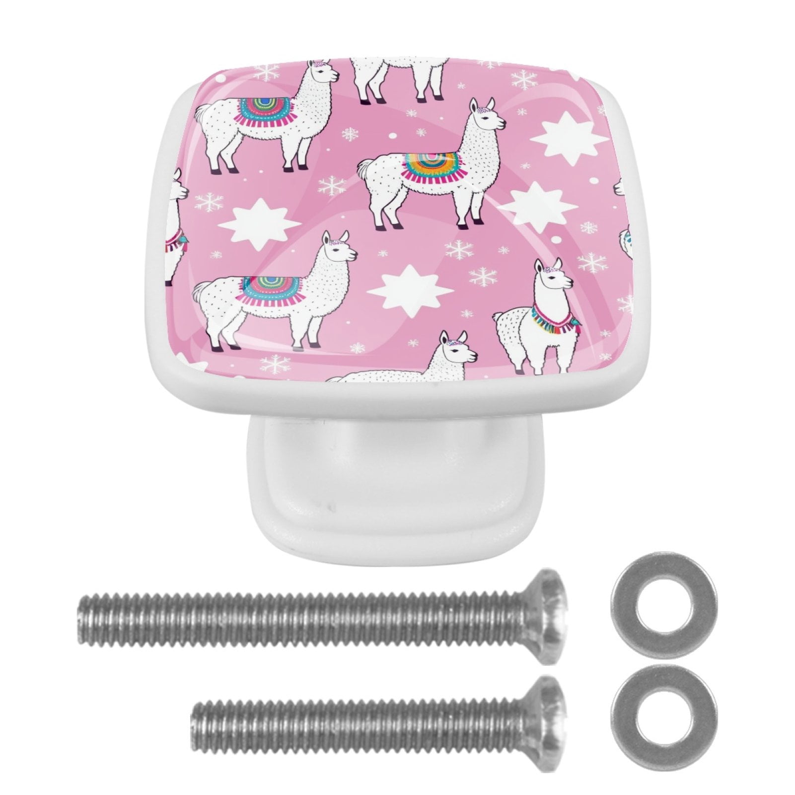 Christmas Llama Animal Cabinets Door and Drawers Knobs Pulls,Furniture ...