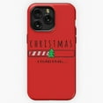 Christmas Loading Festive Holiday Progress Art iPhone Case 17 11 12 13 ...