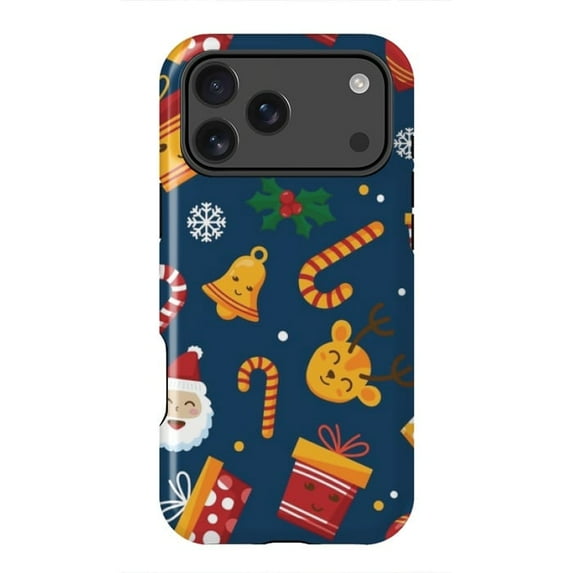 Christmas Love 5 Festive Holiday Colorful iPhone Case for iPhone 17 to ...