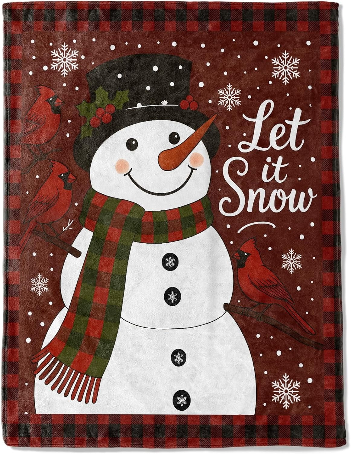 Christmas Magic: Cozy Blankets with Tree, Snowflake & Festive Prints ...