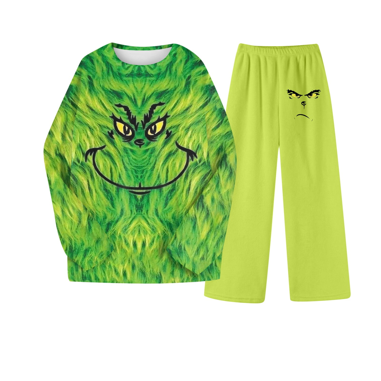 Christmas Matching Pajamas Sleepies Grinch Pajamas Family Cozy Kids ...
