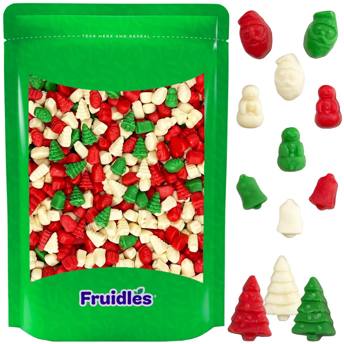 Christmas Mello Cremes Gummi Bears Candy Sweet Confection Candies ...