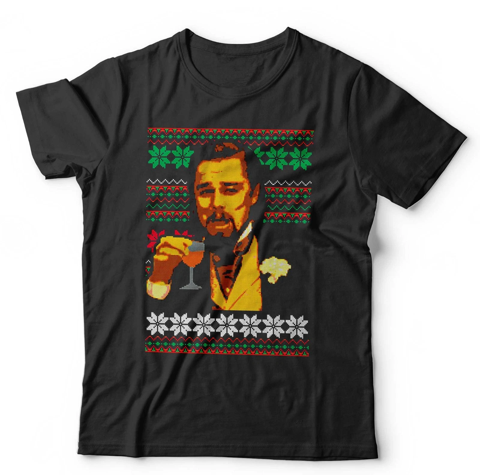 Christmas Meme Ugly Leonardo DiCaprio Festive Holiday Humor Kids Adults ...