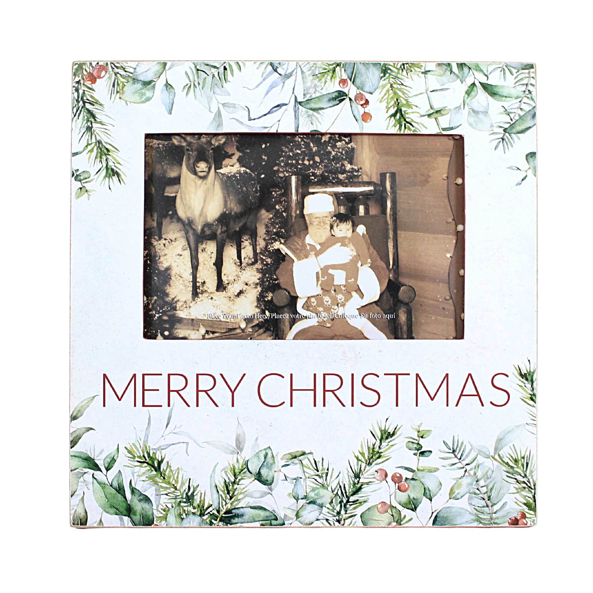 Christmas Merry Christmas Frame Mdf Photo Picture Memories 113624 ...