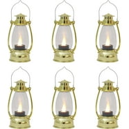 Generic, 24 Pcs Mini Lanterns Decorative Hanging, Vintage Battery LED ...