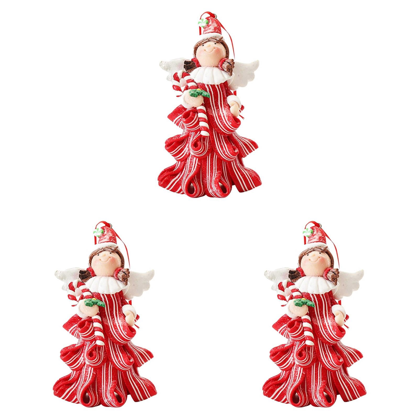 Christmas Mini Tree Little Angel Christmas Tree Scene Ornament ...