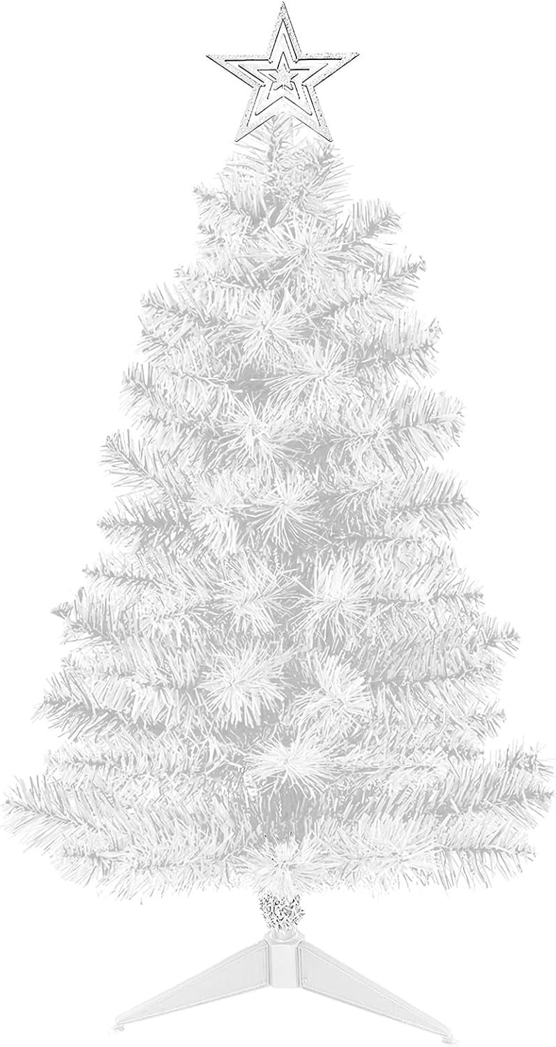 Christmas Mini White Christmas Tree Tabletop Premium Artificial 3Ft ...