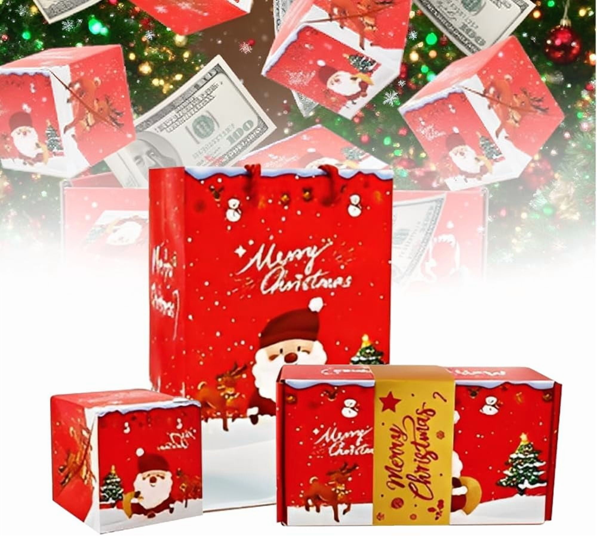 Christmas Money Box Set, Surprise Explosion with Bouncing Envelopes ...