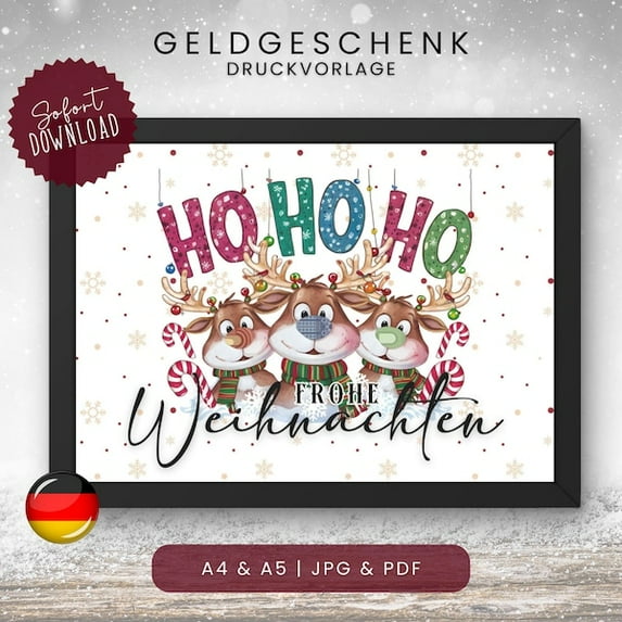 Christmas Money Gift, Diy Christmas Gift, Last Minute Gift, Creative ...