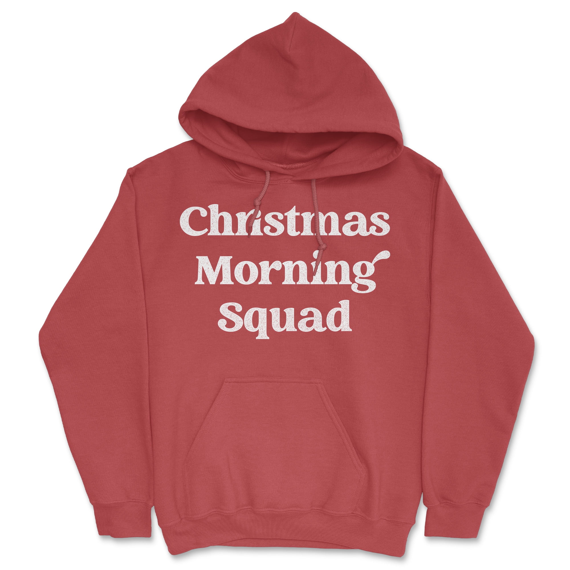 Christmas Morning Squad Hoodie Funny Sarcastic Christmas Family Graphic ...