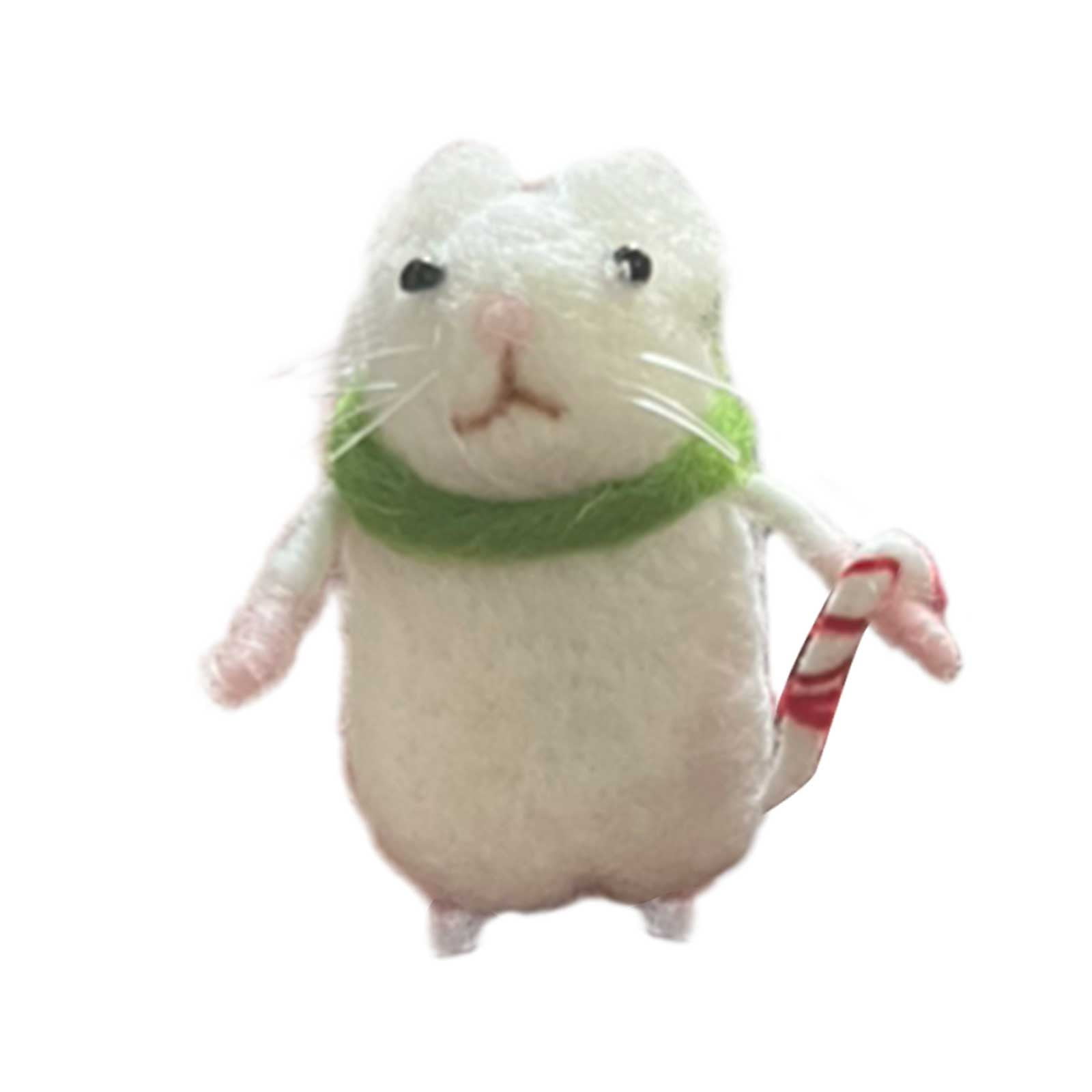 Christmas Mouse and Pumpkin Ornament Halloween with A Pumpkin Needle ...