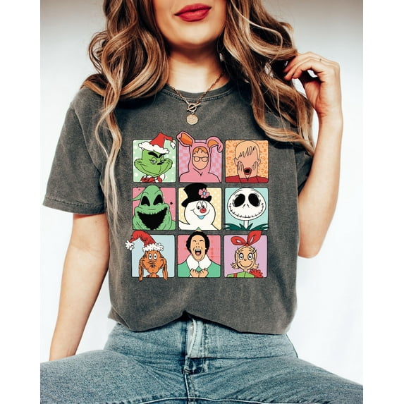 Christmas Movie Comedy Shirt, Xmas Movie Shirts, 90 s Movies Tshirt ...