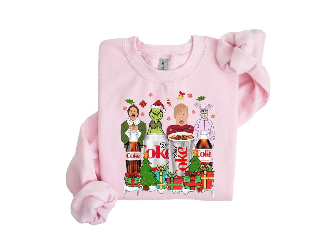 Christmas Movie Day Shirt, Funny Xmas Grinchmas-Kevin-Elf Hoodie, Diet ...