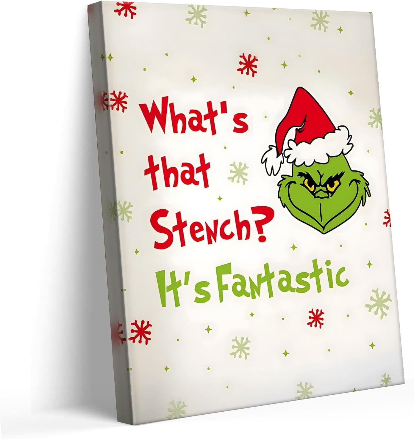Christmas Movie Poster Print Wall Art, Funny Xmas Canvas Pictures ...