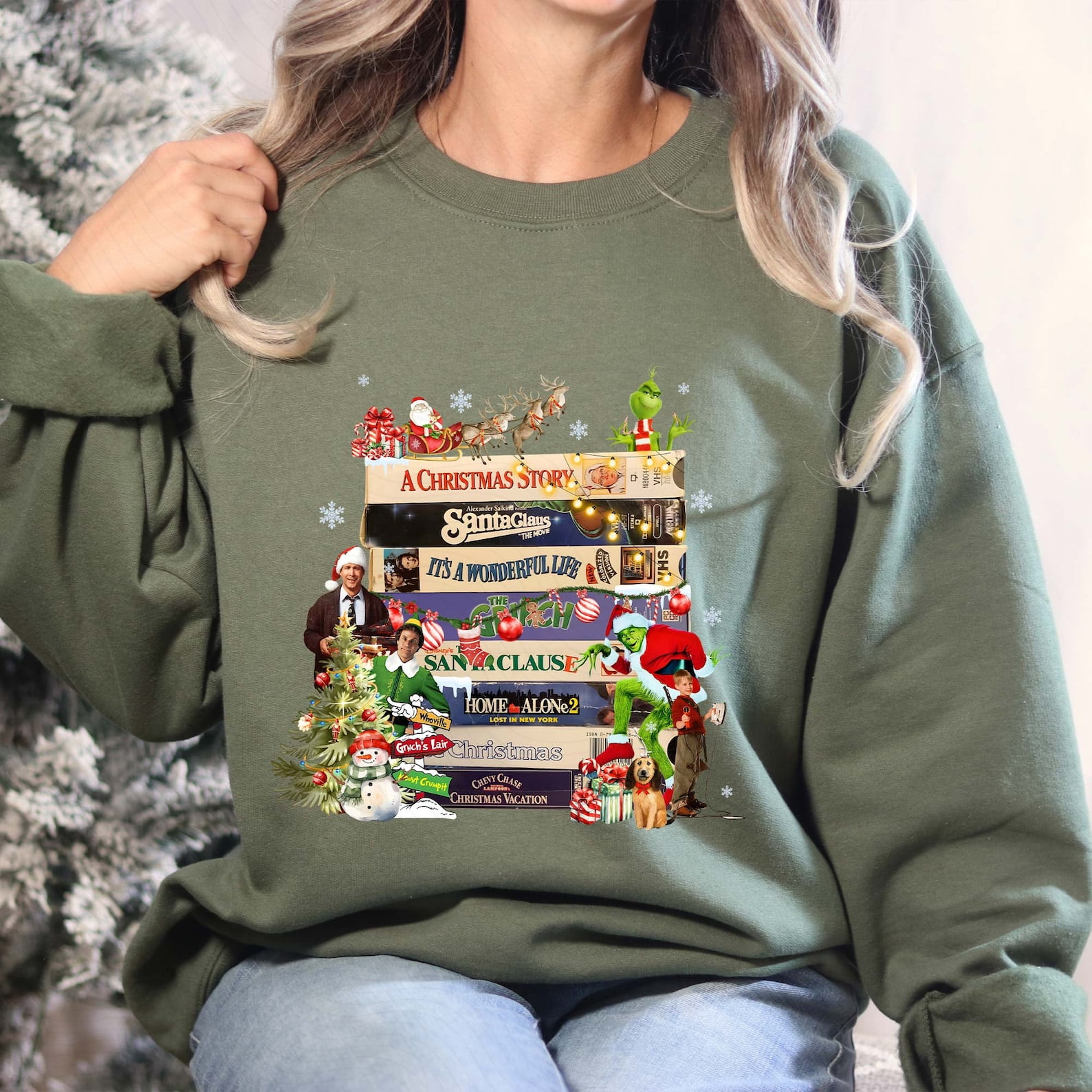 Christmas Movies Vhs Shirt, Christmasdesign Shirt, Vhs Tapes, 90S Vhs ...