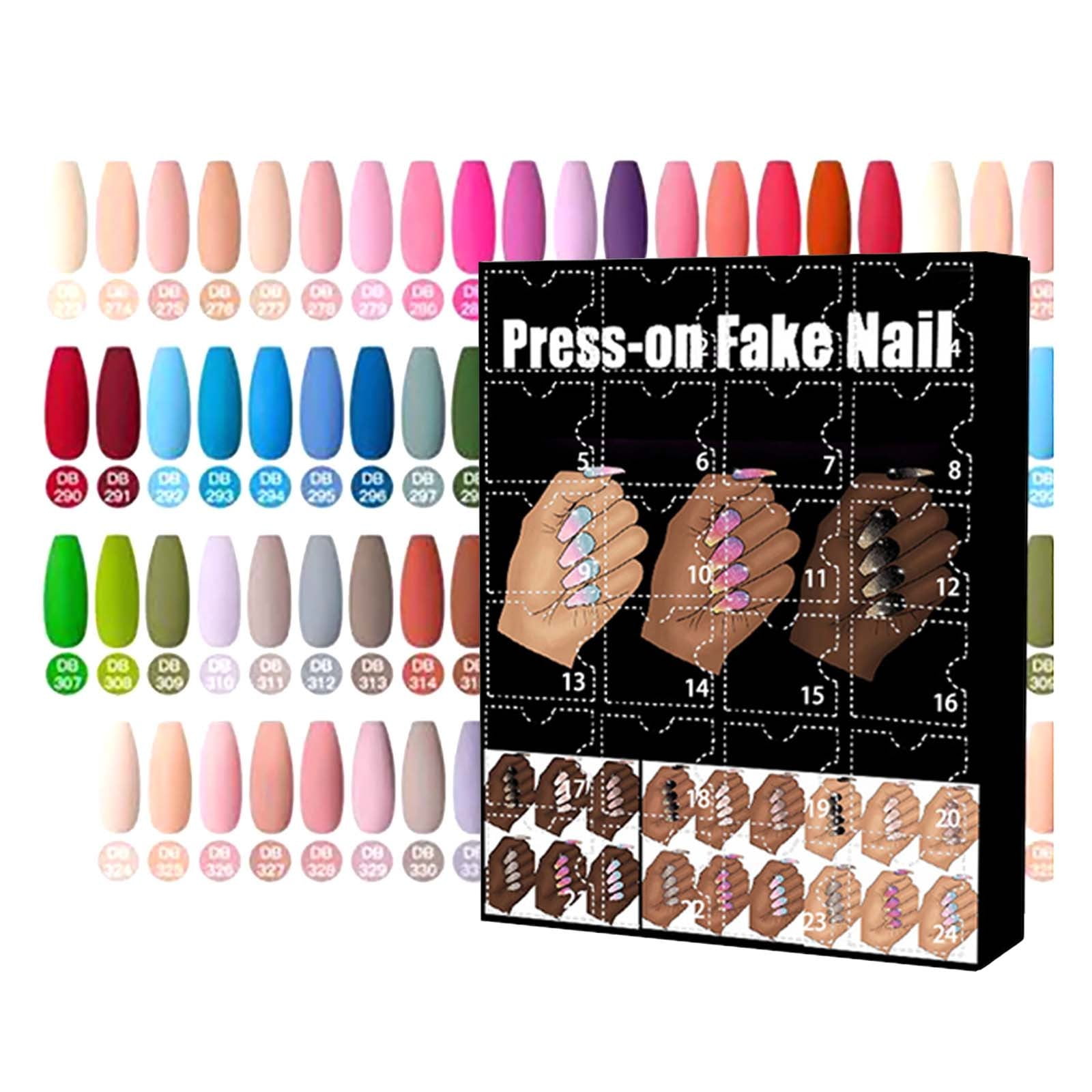 Christmas Nail Advent Calendar for Festive Nail Modelling and Daily ...