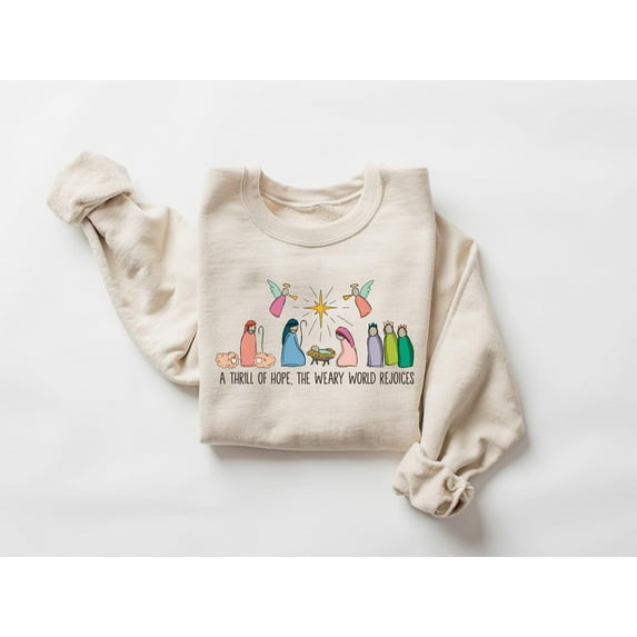 Christmas Nativity Shirt Women, Jesus Christmas Gift, Mom Christmas ...
