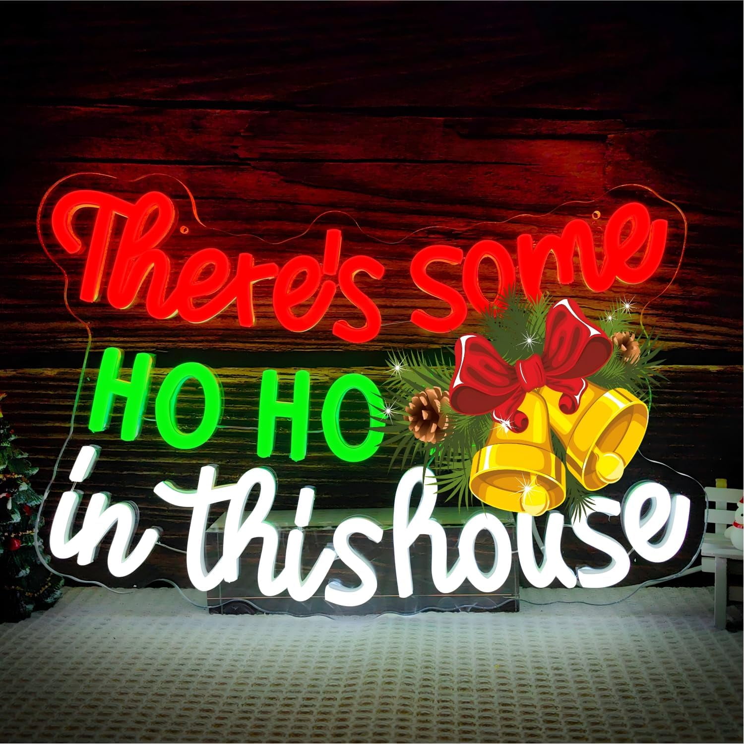 Christmas Neon Sign Dimmable Christmas Led Sign christmas Neon Light Up ...