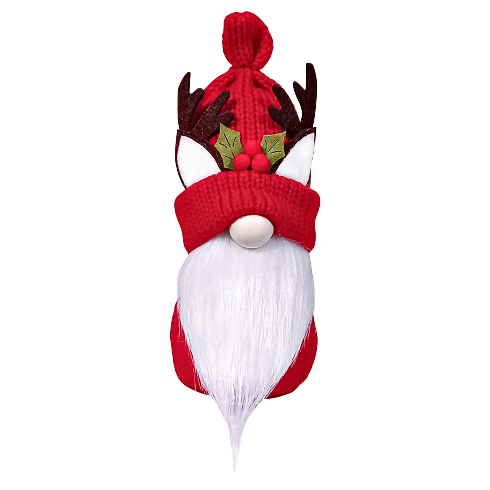 Christmas New Faceless Doll Knitted Curved Hat Dwarf Standing Doll ...